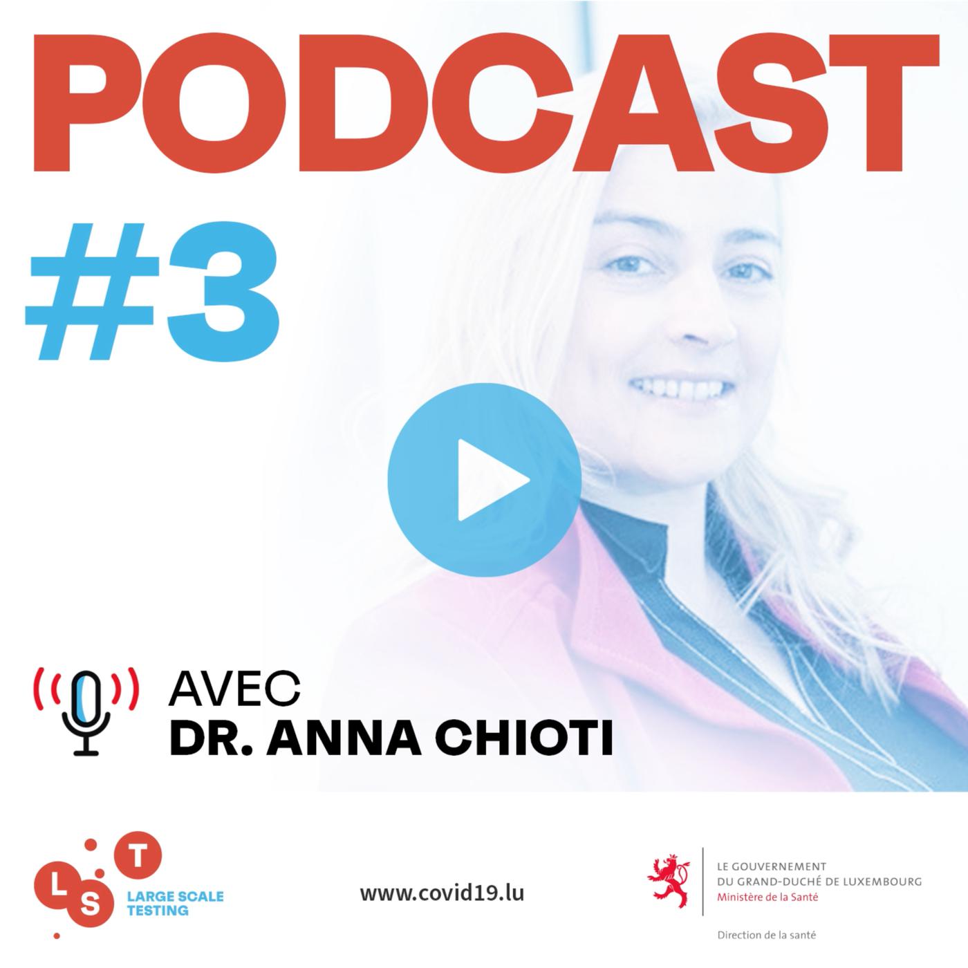Podcast 3 avec Dr. Anna Chioti - Large Scale Testing Luxembourg - COVID ...