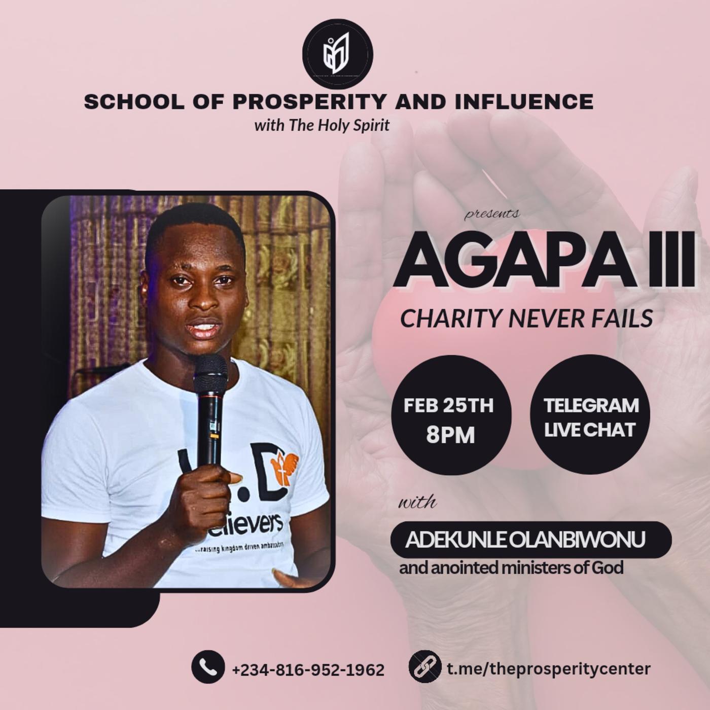 AGAPA II - Learn And Grow With Adekunle Olanbiwonu (podcast) | Listen Notes