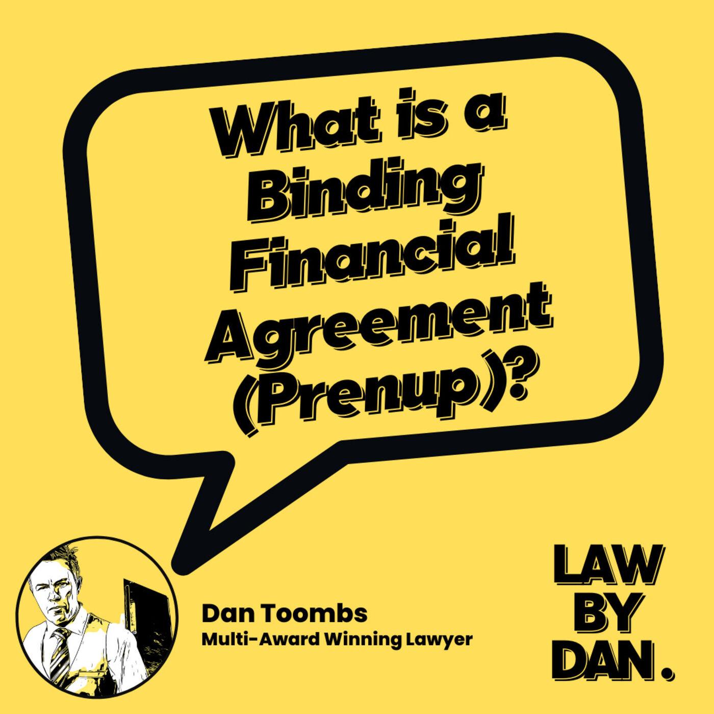 What is a Binding Financial Agreement (Prenup)? - Legal Advice by ...