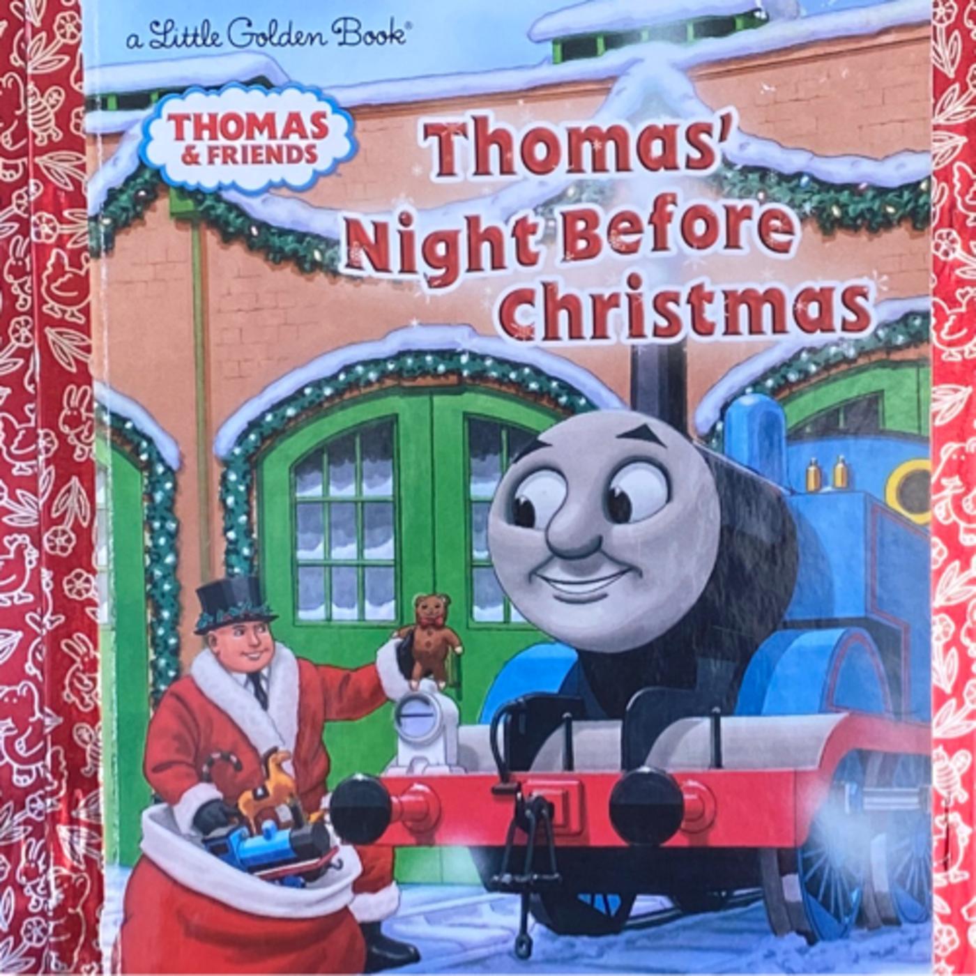 THOMAS & FRIENDS • Thomas’ Night Before Christmas - Lei’s Little Golden ...