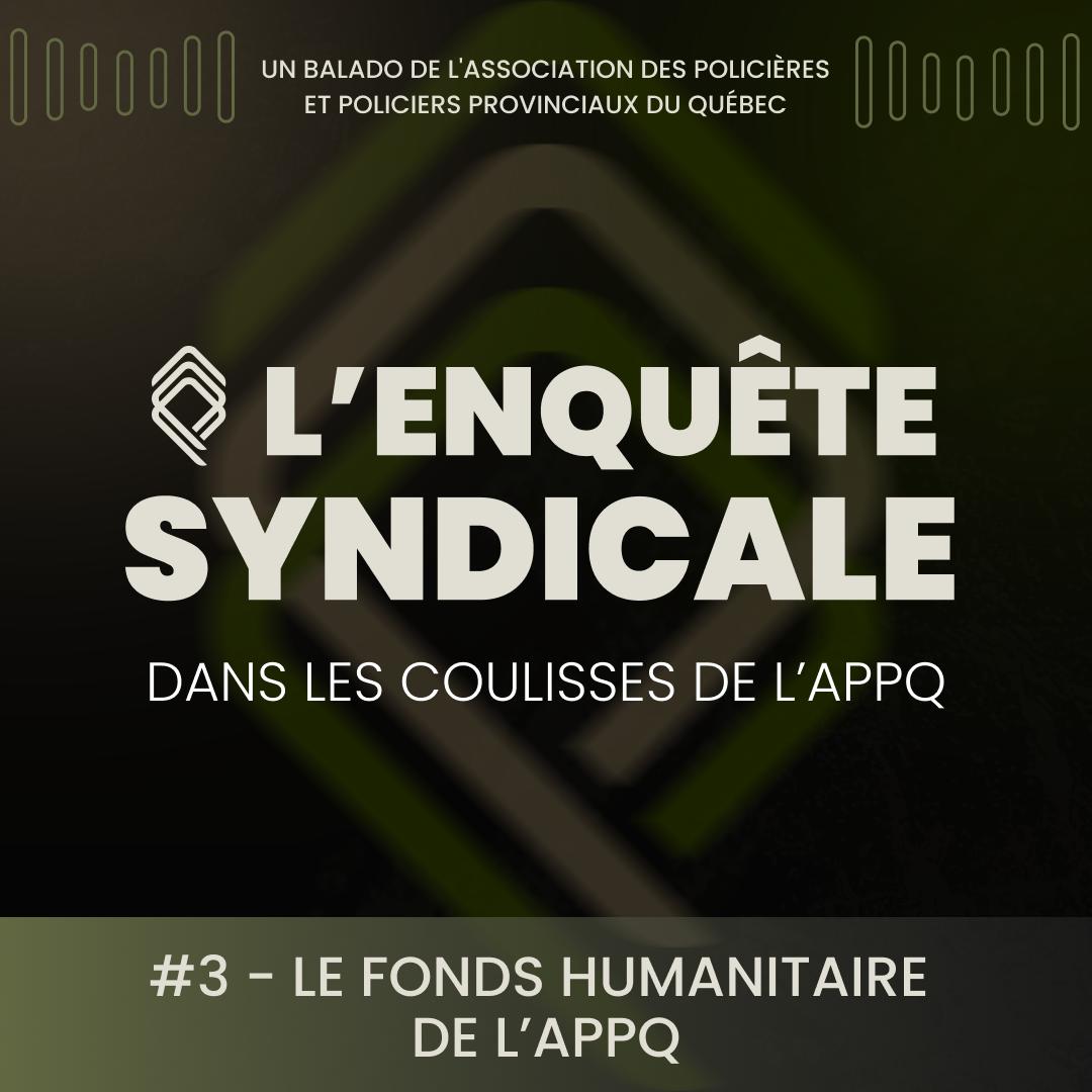 Épisode 3 – Fonds humanitaire de l’APPQ - Dans les coulisses de l’APPQ ...