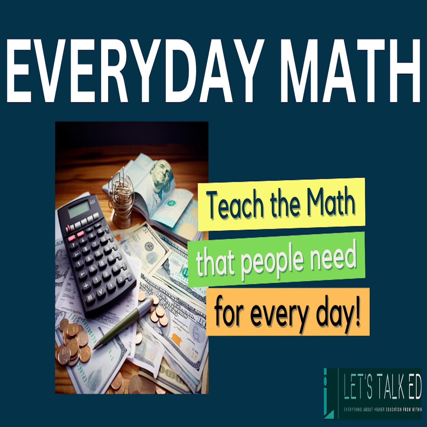 Math for the Real World: Emphasizing Math Literacy and Quantitative ...