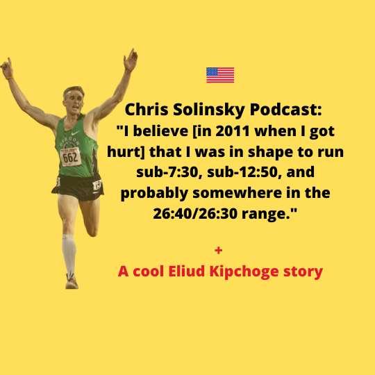 Chris Solinsky Reflects On His Career and His 26:59 and Looks Ahead To ...