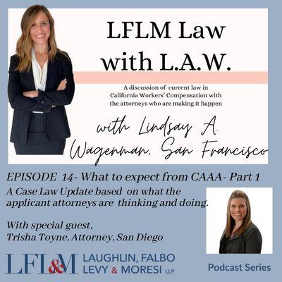 LFLM Law with L.A.W. - Episode 14 - What to expect from CAAA – Part 1 ...
