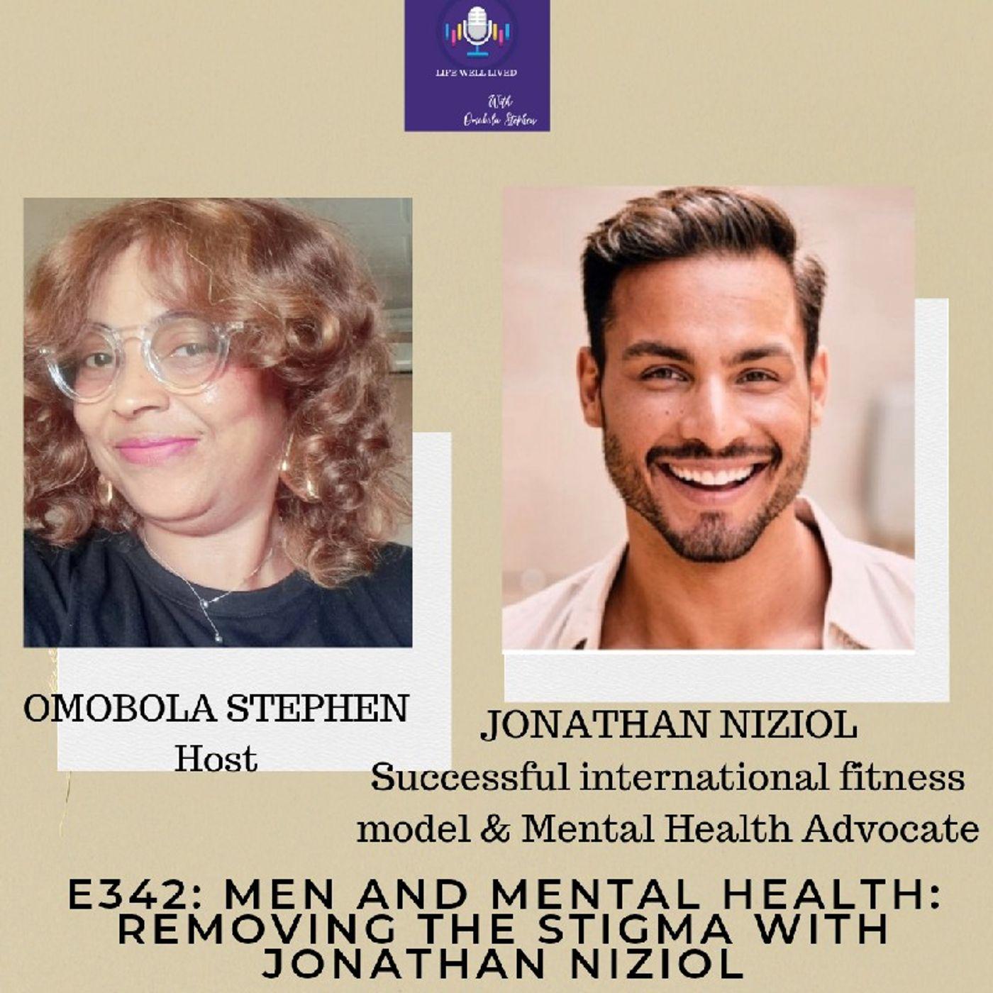 E342: MEN AND MENTAL Health : Removing The Stigma With Jonathan Niziol ...