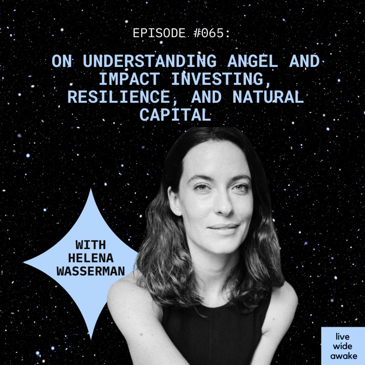 #065 Helena Wasserman: on understanding angel and impact investing ...