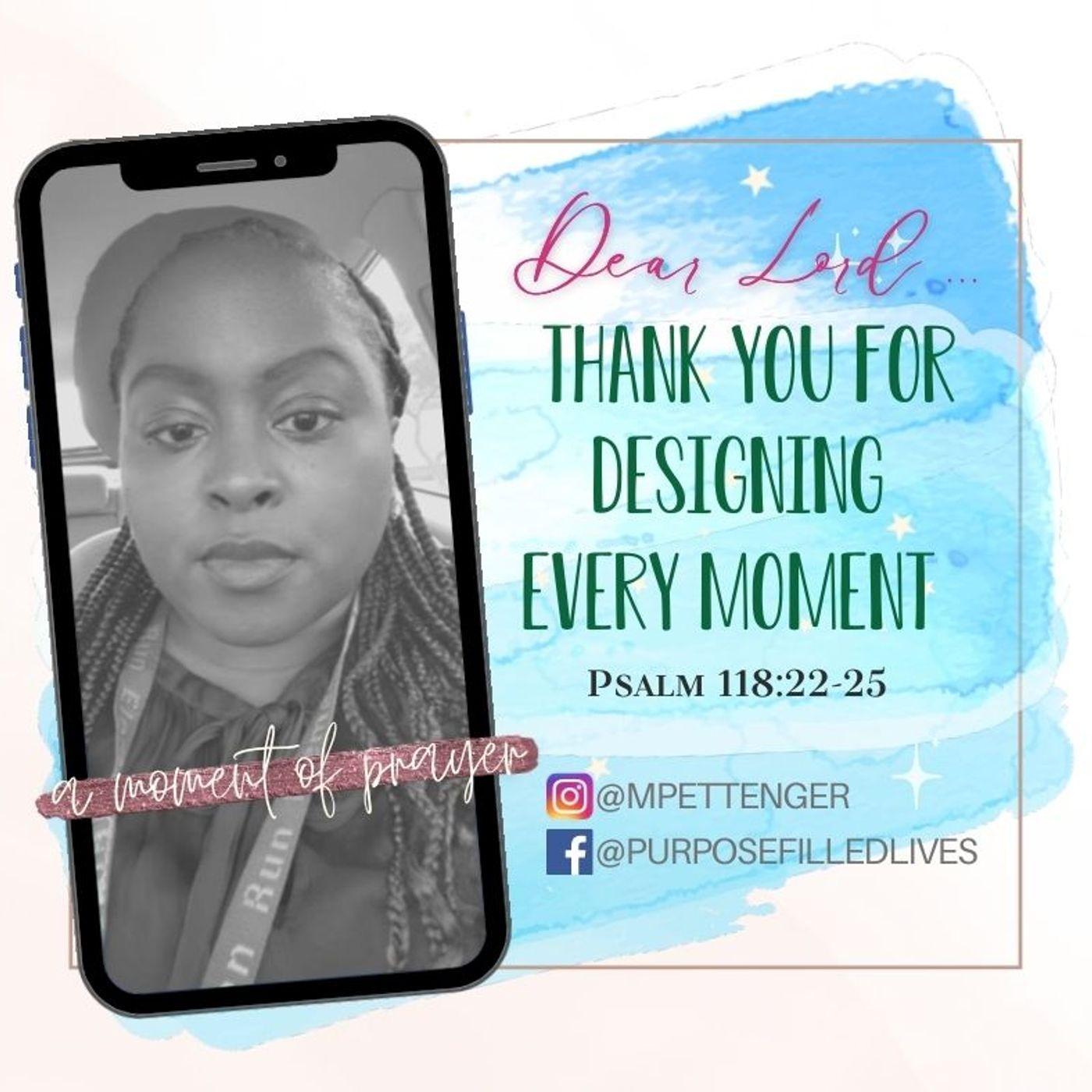 LPFL Daily Prayers 2023 | God Designs Every Moment - Living a Purpose ...