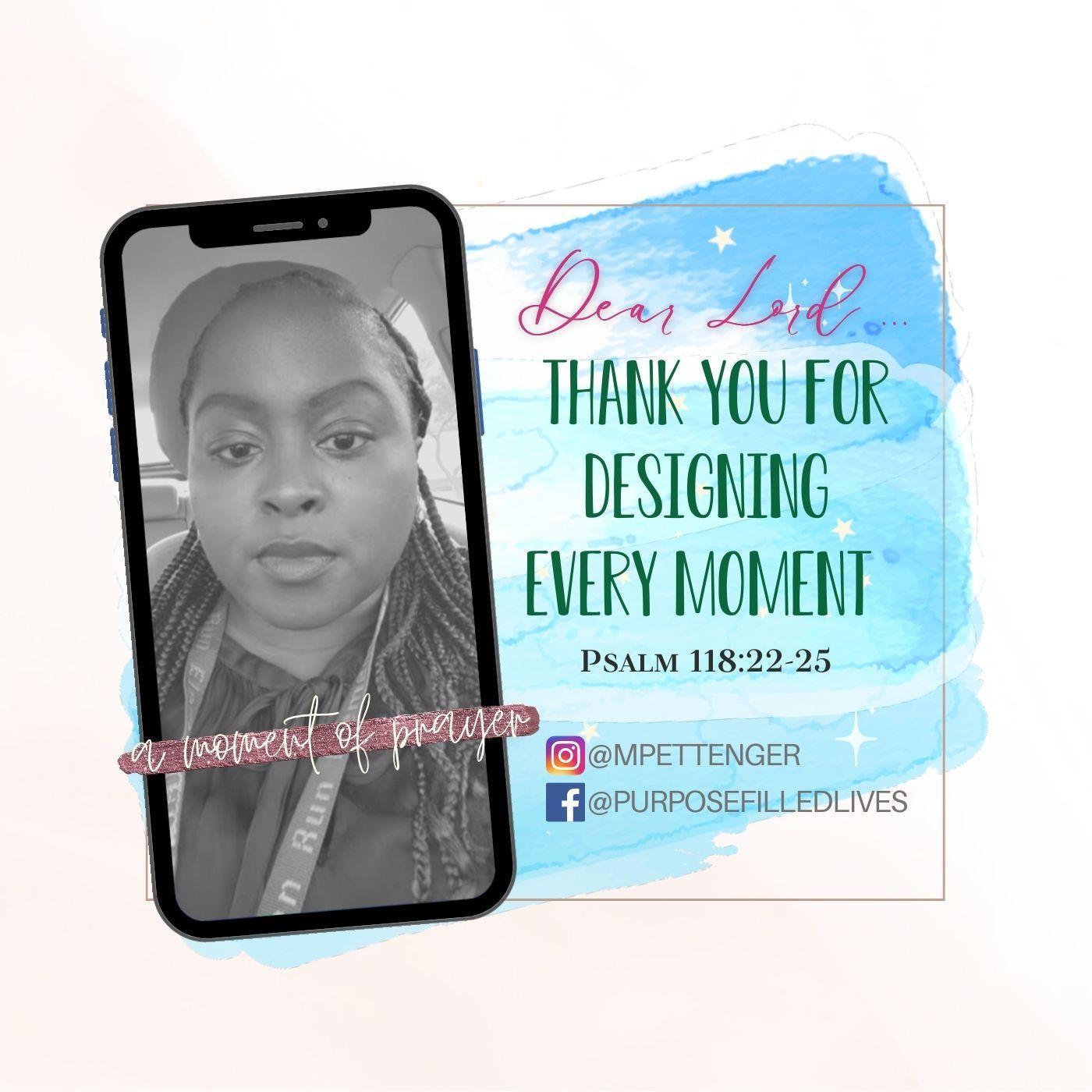 LPFL Daily Prayers 2023 | God Designs Every Moment - Living a Purpose ...