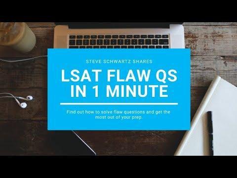 2: LSAT Flaw Questions in 1 Minute | Logical Reasoning | Listen Notes