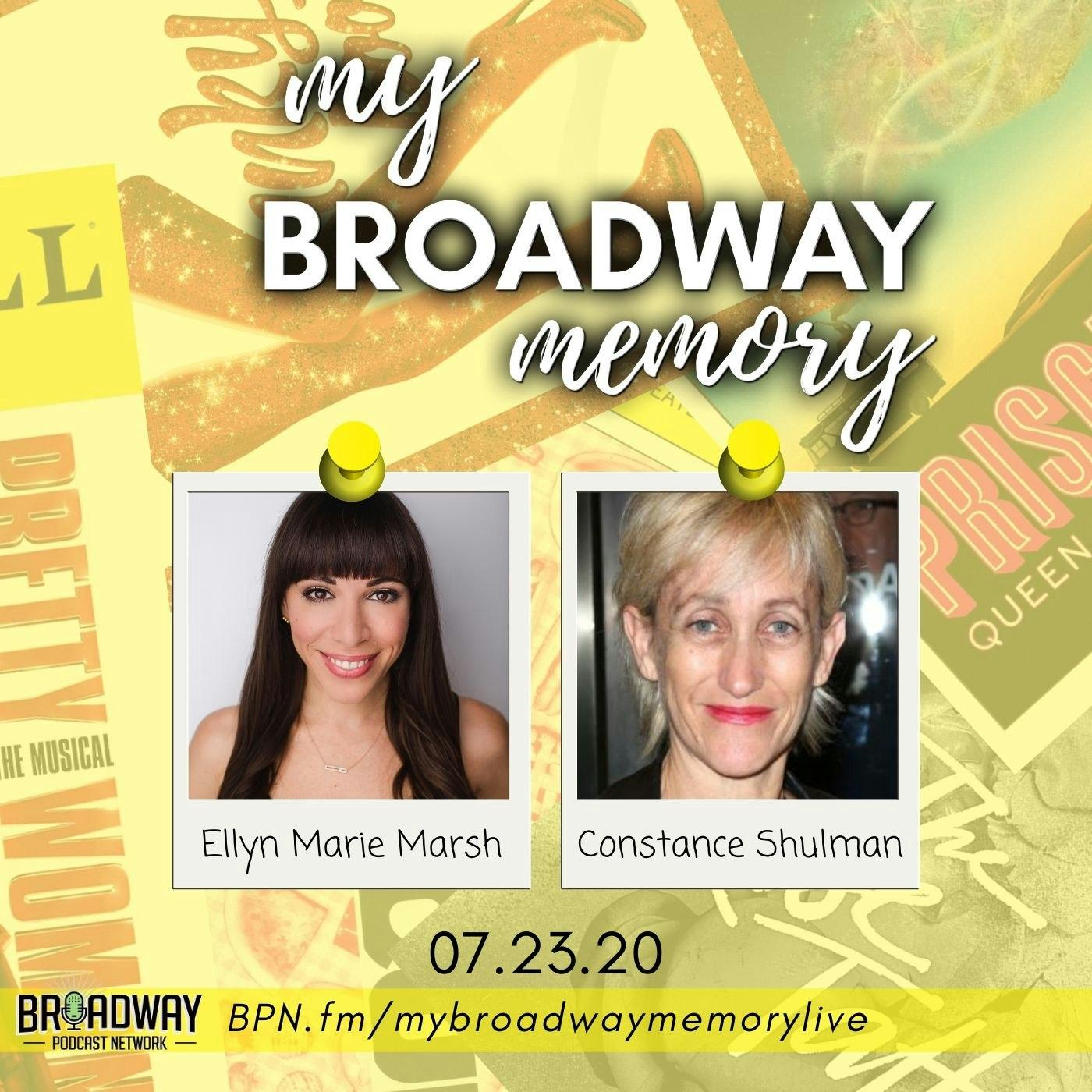 11 - LIVE: Ellyn Marie Marsh & Constance Shulman - My Broadway Memory ...