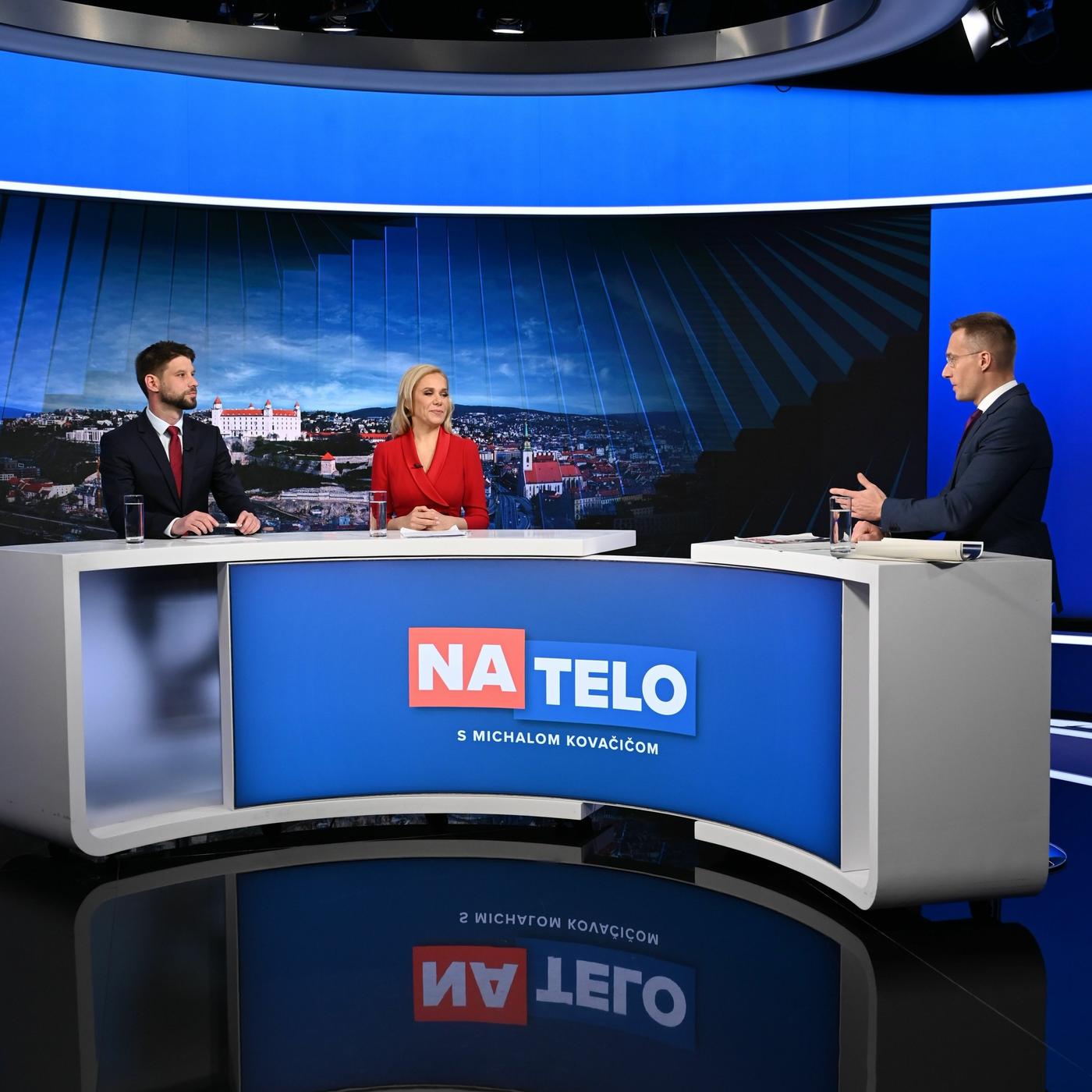 Na telo PLUS (25. 3.): Martin Slosiarik, Václav Hřích a Jakub Hankovský ...