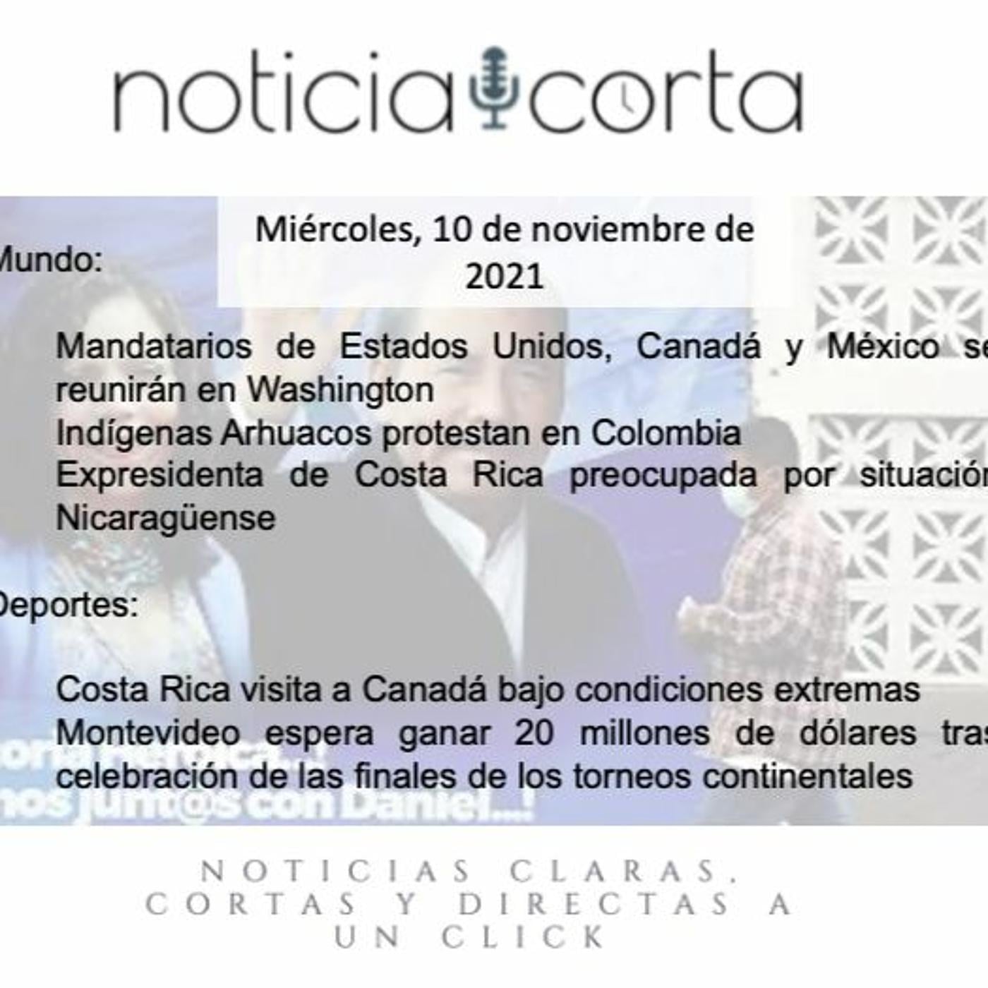 Noticia Corta, Lunes 22 De Noviembre De 2021 - Noticia Corta (podcast ...