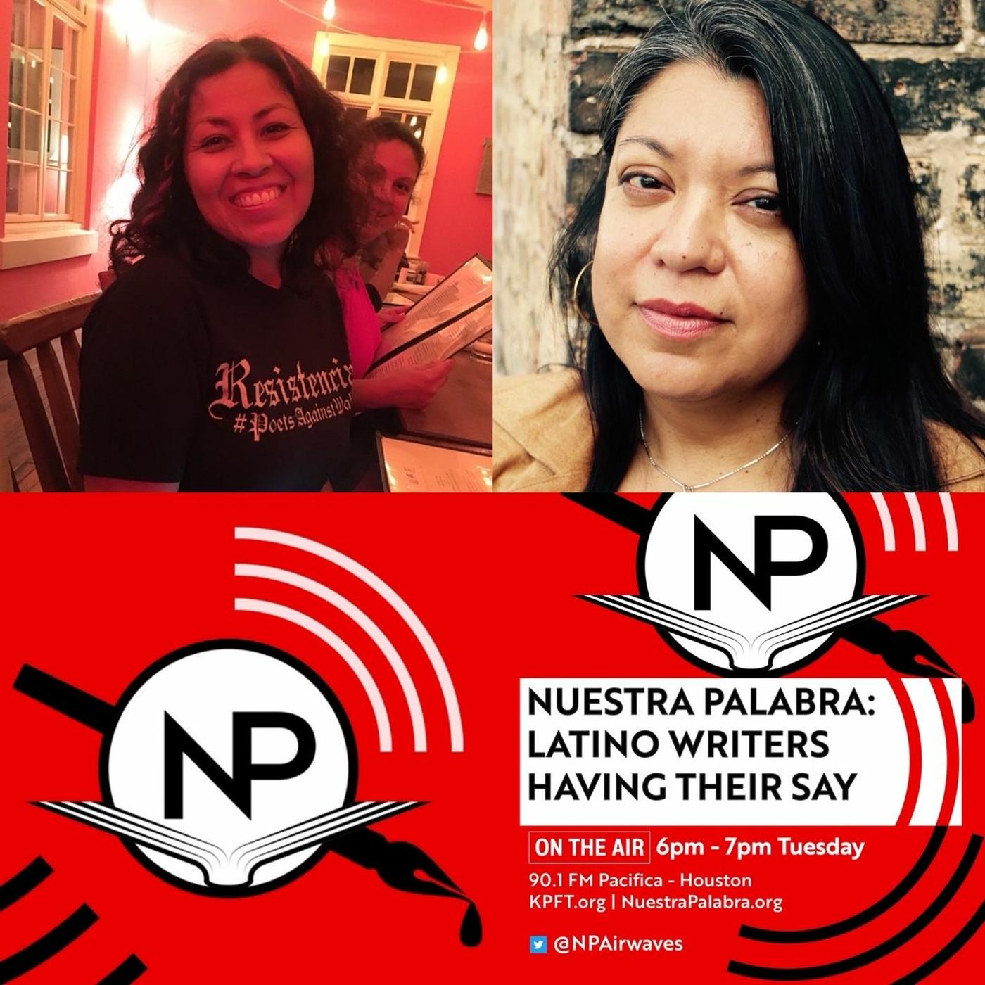 Latina poet laureates Emmy Pérez and Angela C. Trudell Vasquez. # ...