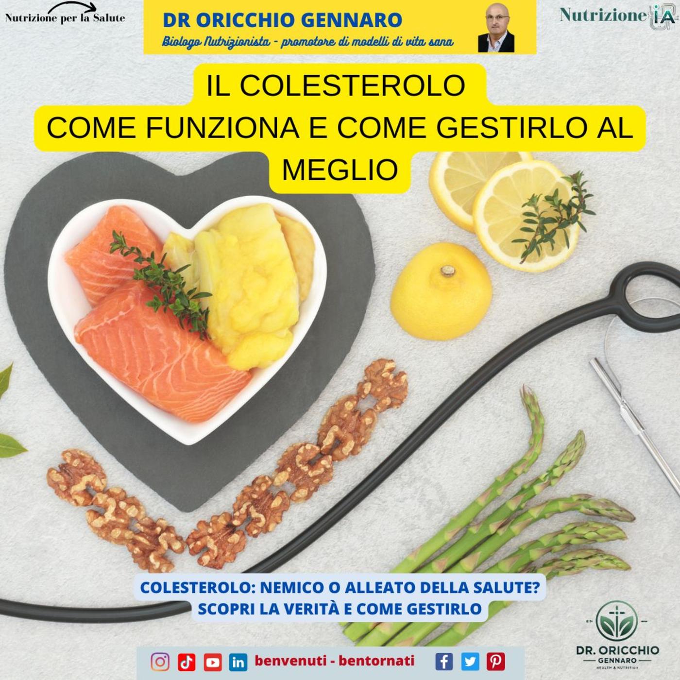 #151-2025 COLESTEROLO: COME FUNZIONA E COME GESTIRLO AL MEGLIO | Listen ...