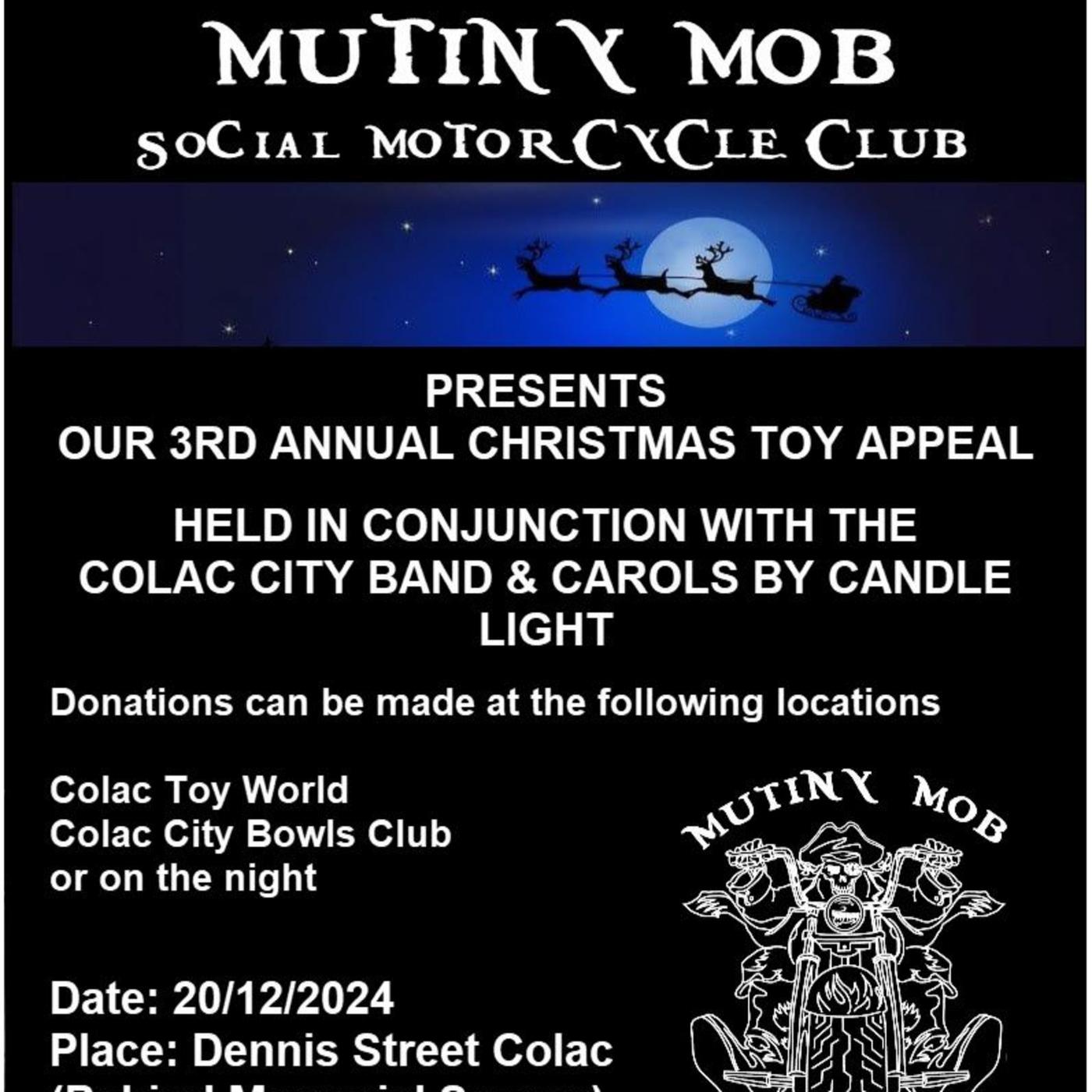Colac Show 2024 - Mutiny Mob Toy Run - OCR FM Live Broadcasts (podcast ...