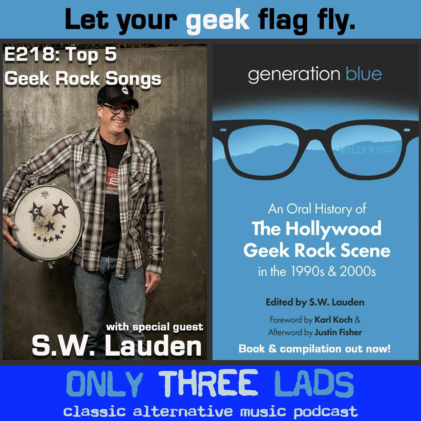 E218 - Writer/Drummer S.W. Lauden - Top 5 Geek Rock Songs | Listen Notes