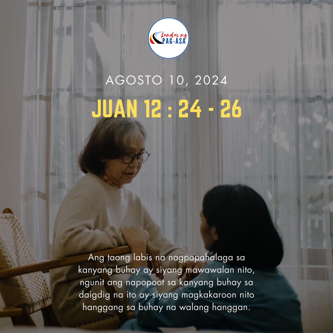 Landas ng Pag-Asa: "Hesus, Tinapay ng Buhay" - Pathways of Hope ...
