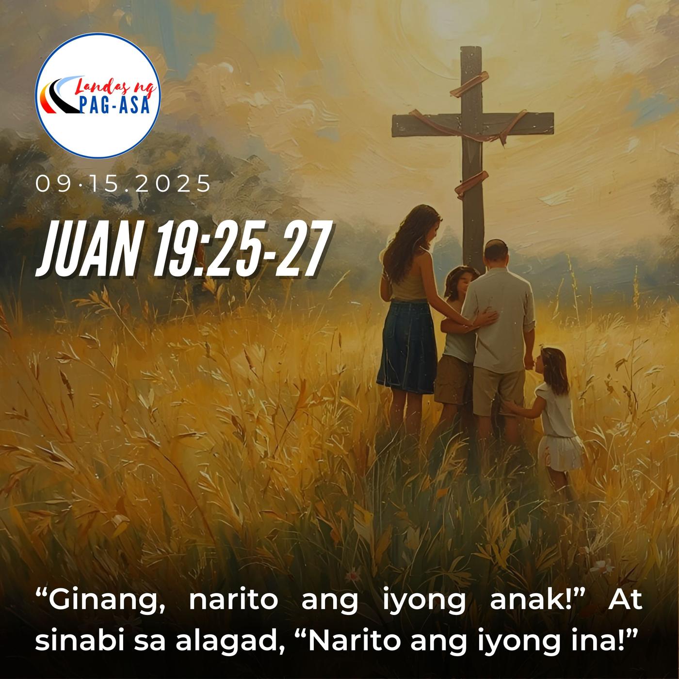 LANDAS NG PAG-ASA : “TUMAYO SA TABI NG KRUS” - Pathways of Hope ...