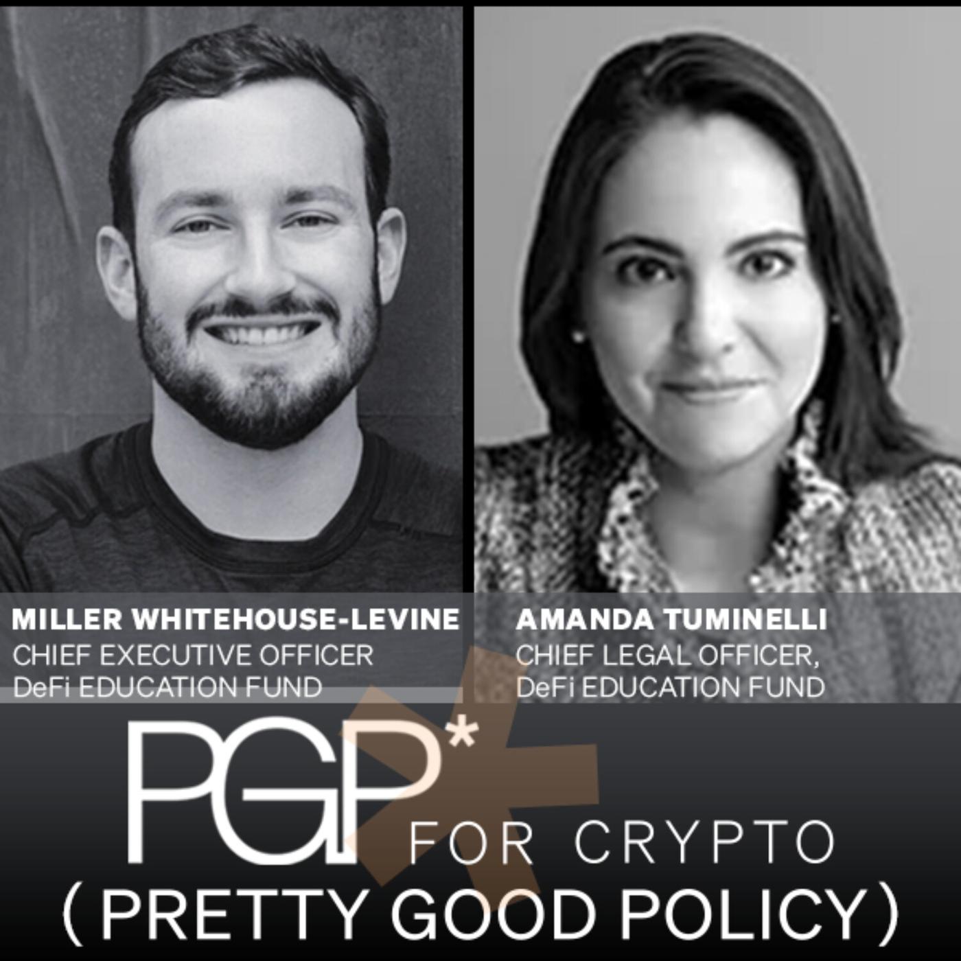 Miller Whitehouse-Levine, CEO, and Amanda Tuminelli, Chief Legal ...