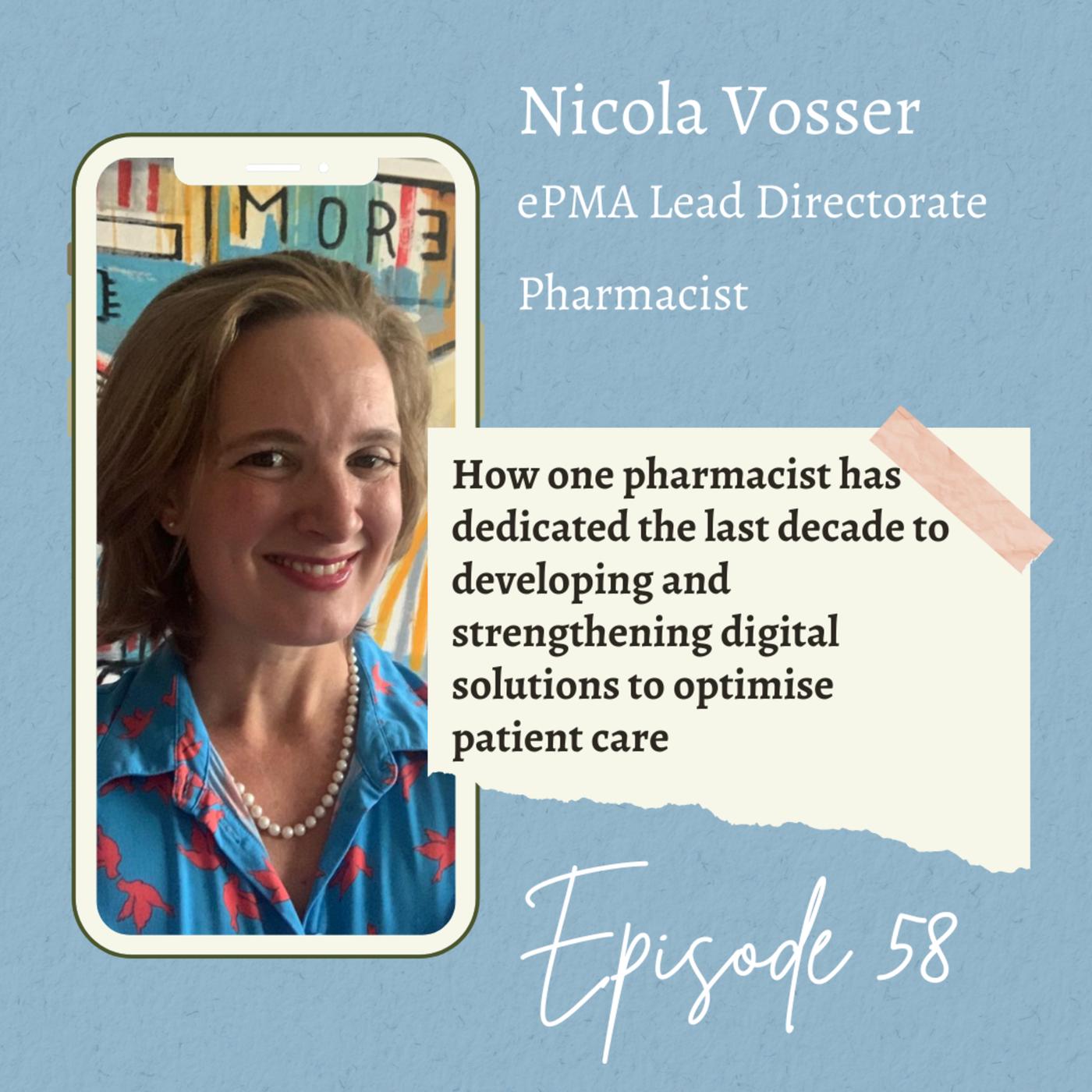 058 Nicola Vosser: How one pharmacist has dedicated the last decade to ...