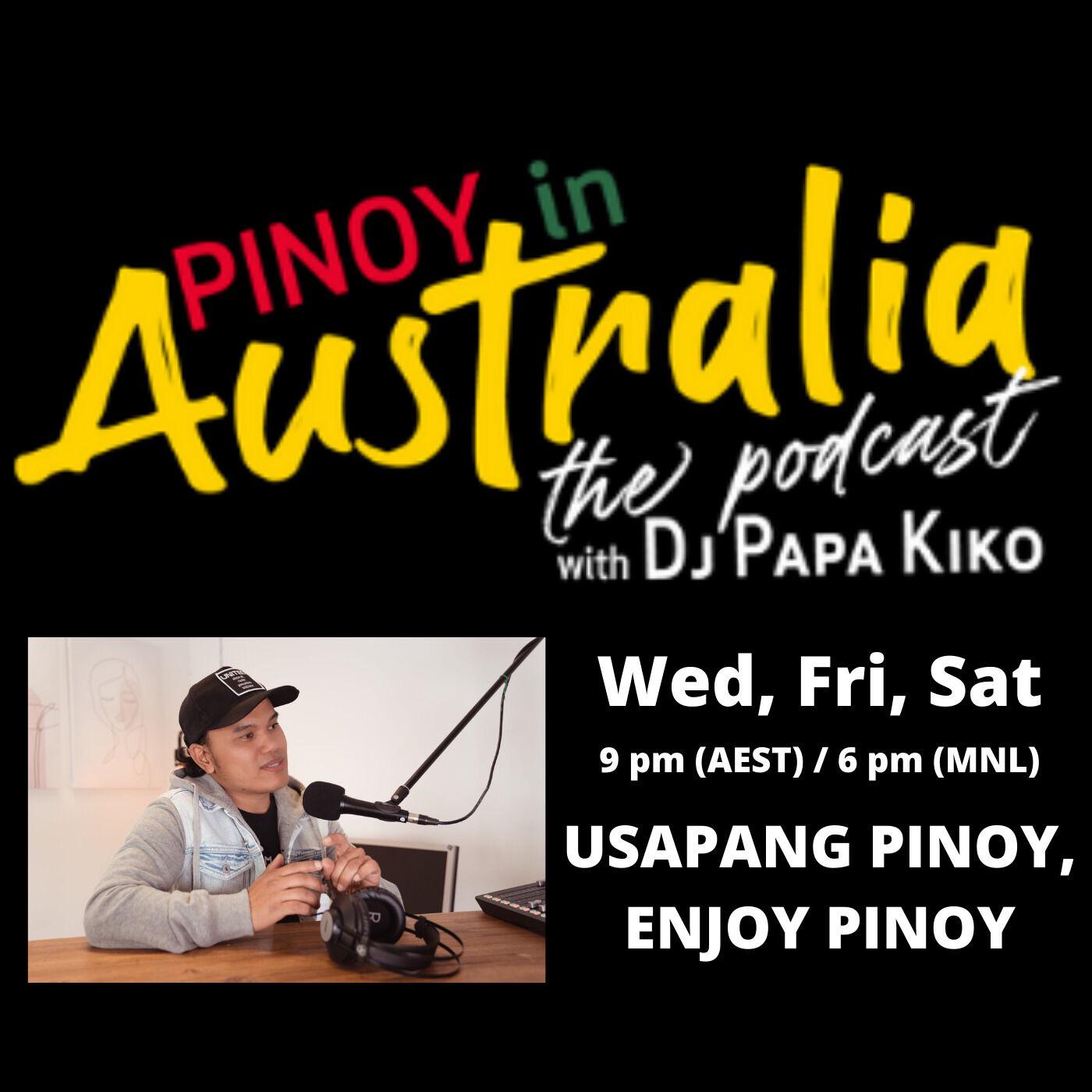 JAMES CARAAN on PINOY IN AUSTRALIA THE PODCAST with DJ PAPA KIKO ...