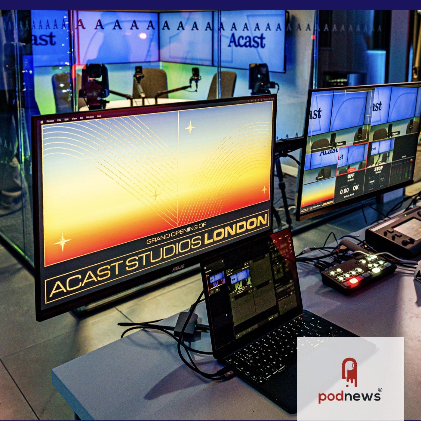 Acast open studios in London - Podnews Daily - podcast industry news ...