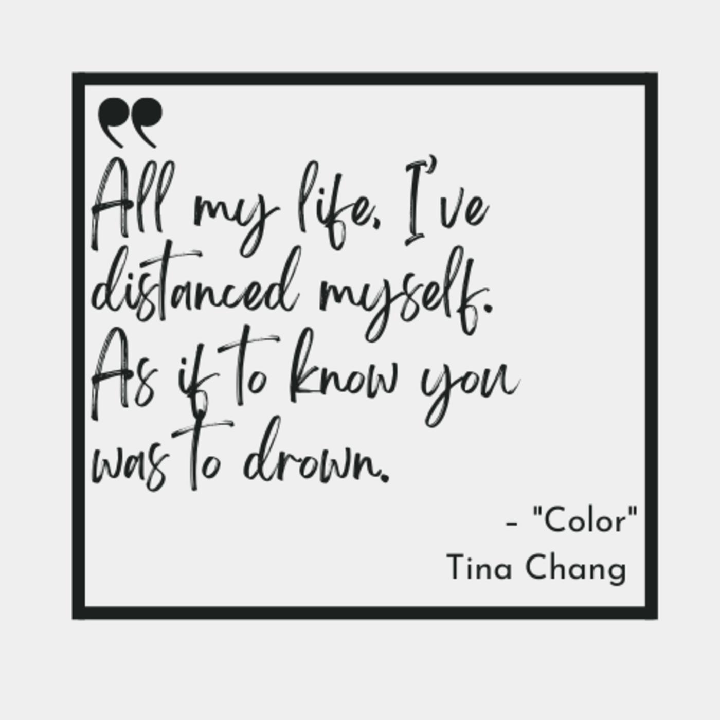Ep. 98: "Color" by Tina Chang - Poems for the Speed of Life (podcast ...