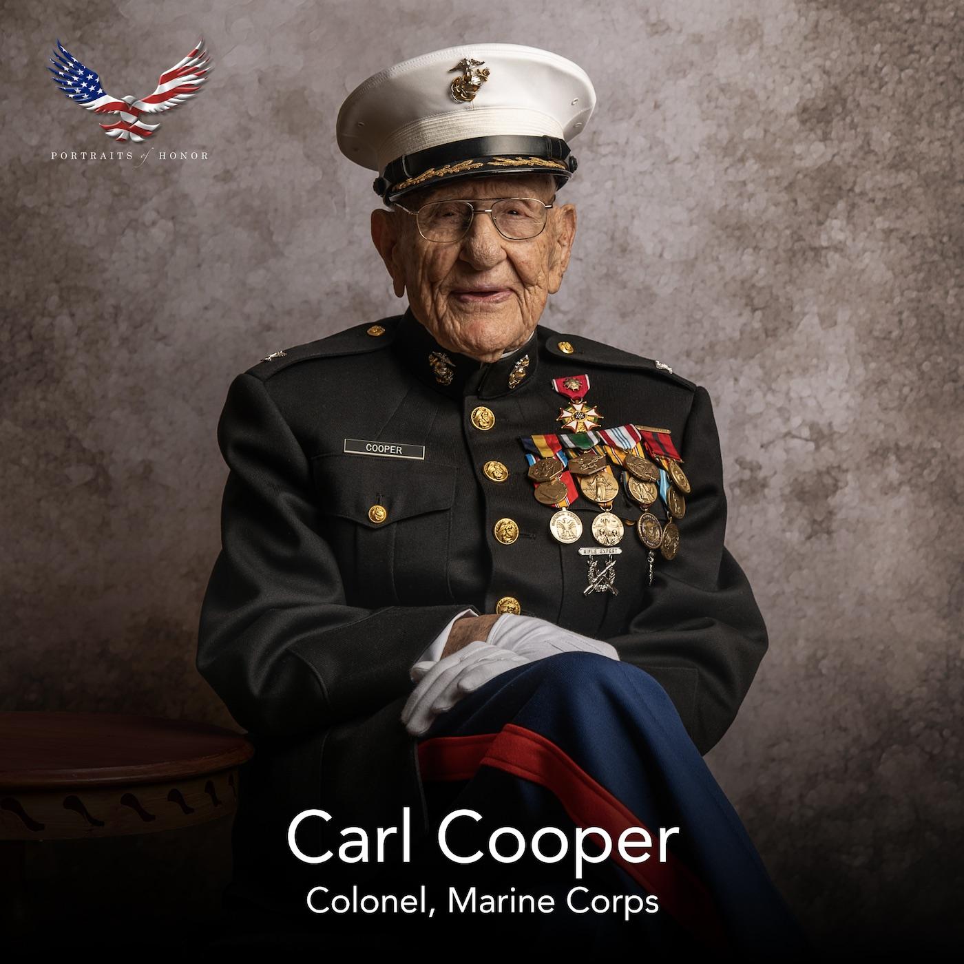 Carl Cooper (Colonel, Marine Corps) - Portraits of Honor (podcast ...