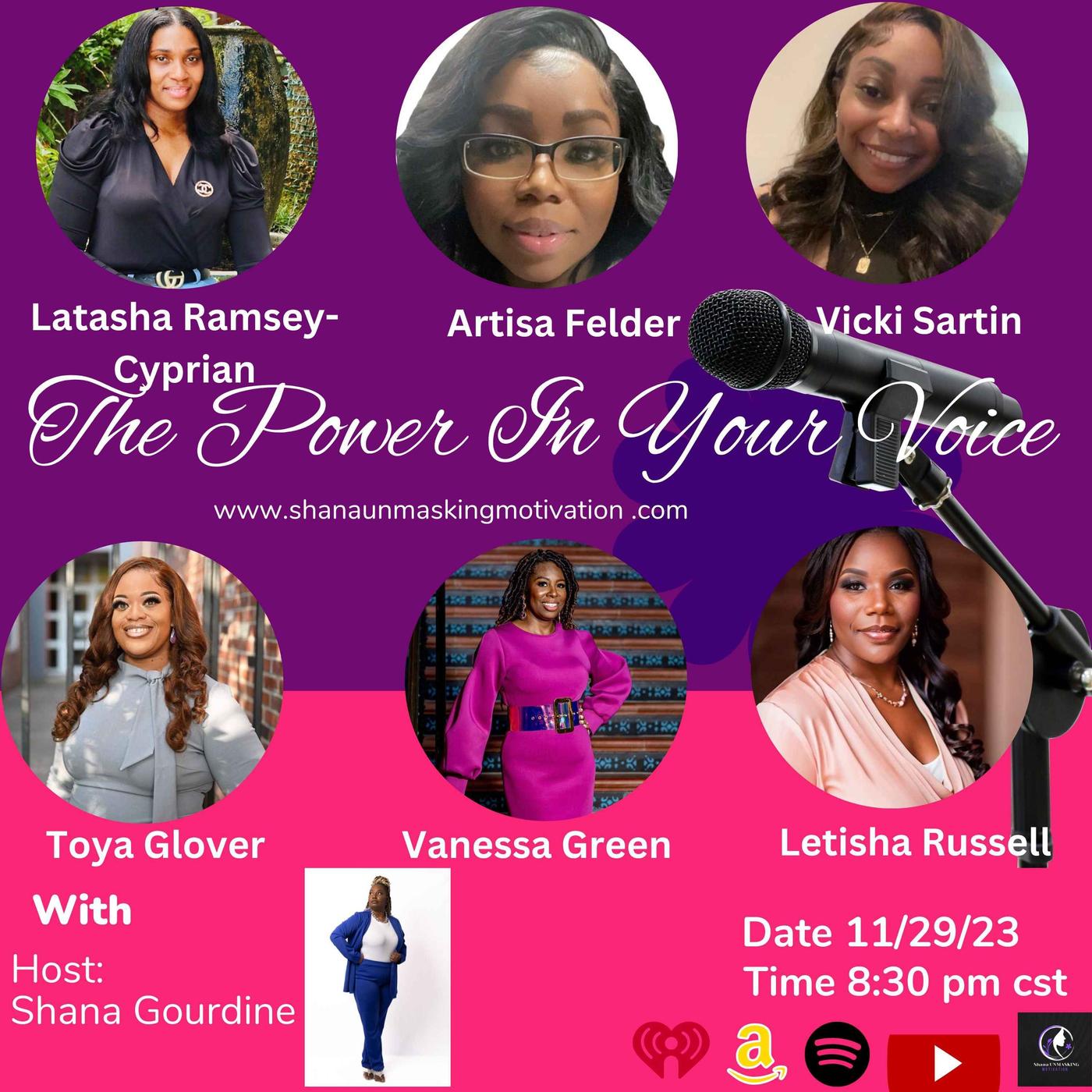 The Power In Your Voices Interview with Lisa Pearce | Listen Notes