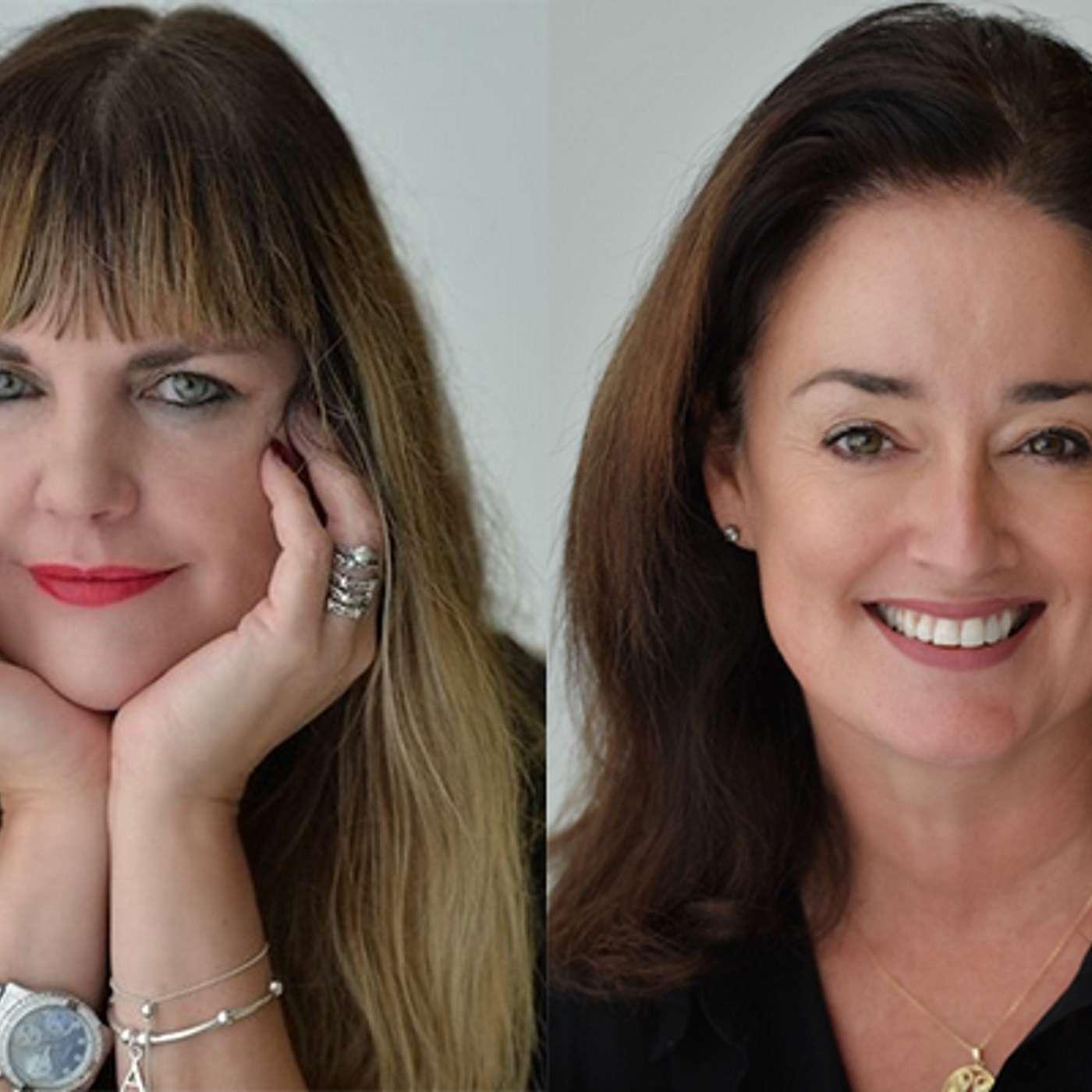 Angie Moxham, founder and CEO of The Fourth Angel, and Sarah Perry ...
