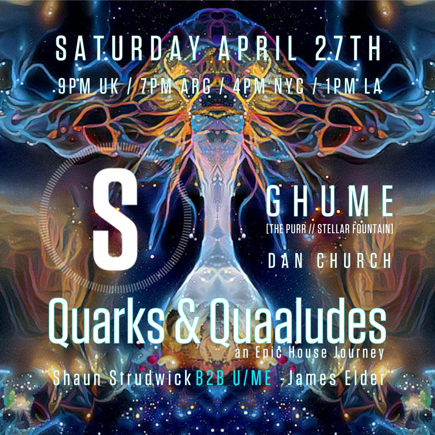 Q&Q April 2024 - Dan Church - Quarks & Quaaludes #EpicHouseJourney ...