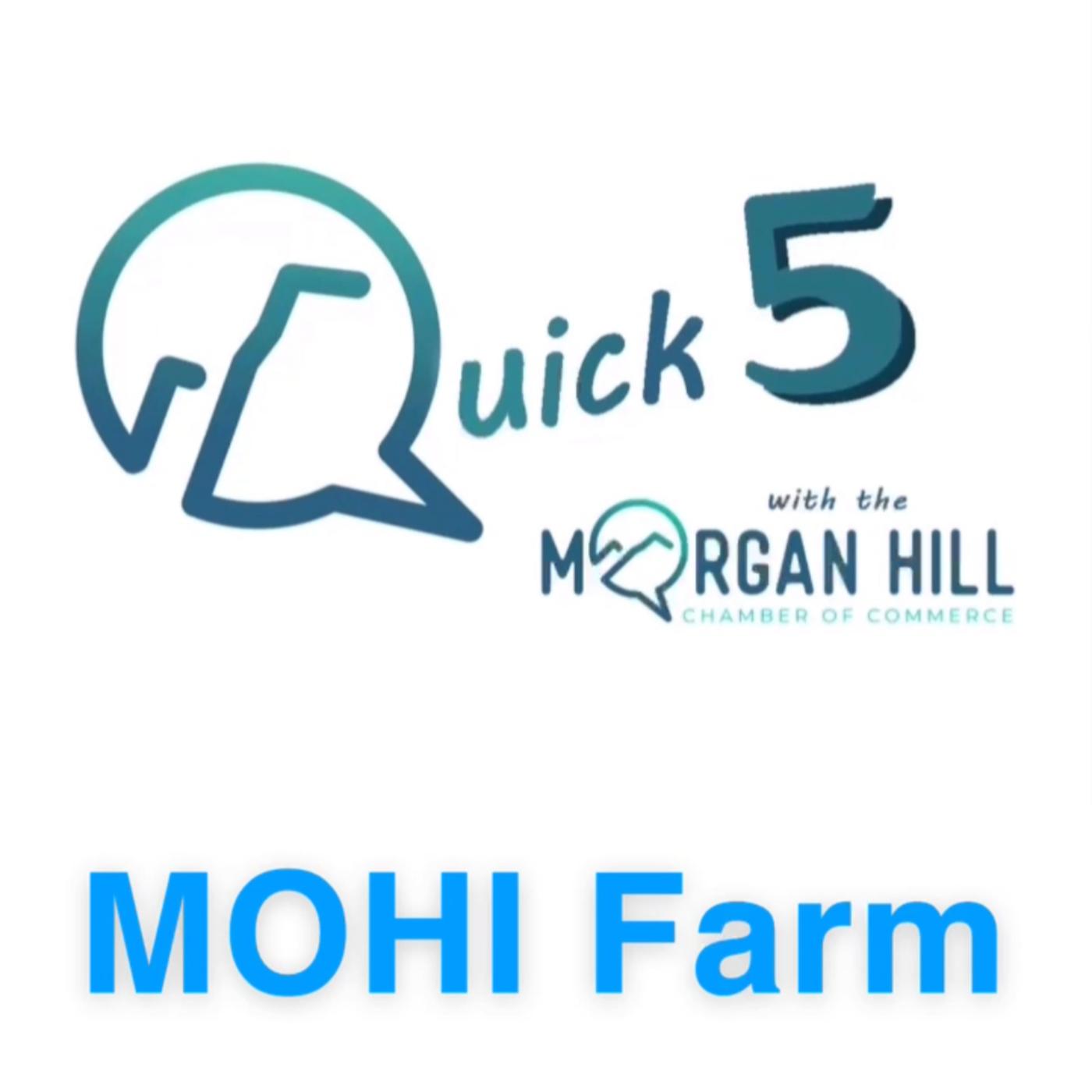 Quick 5: Air For Paws - Quick 5 with the Morgan Hill Chamber of ...