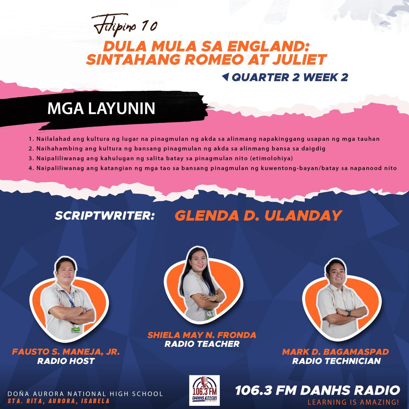 Filipino 10 - Dula mula sa England: Sintahang Romeo at Juliet | Listen ...