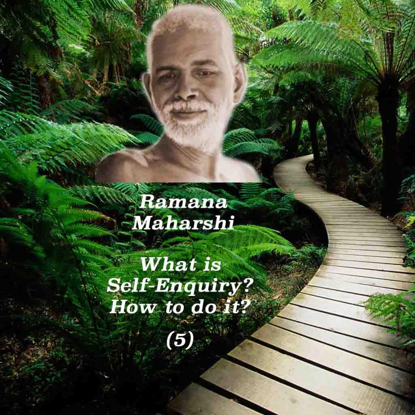 Ramana Maharshi ~ What Is Self-Enquiry? How To Do It? (4) ~ Practical ...