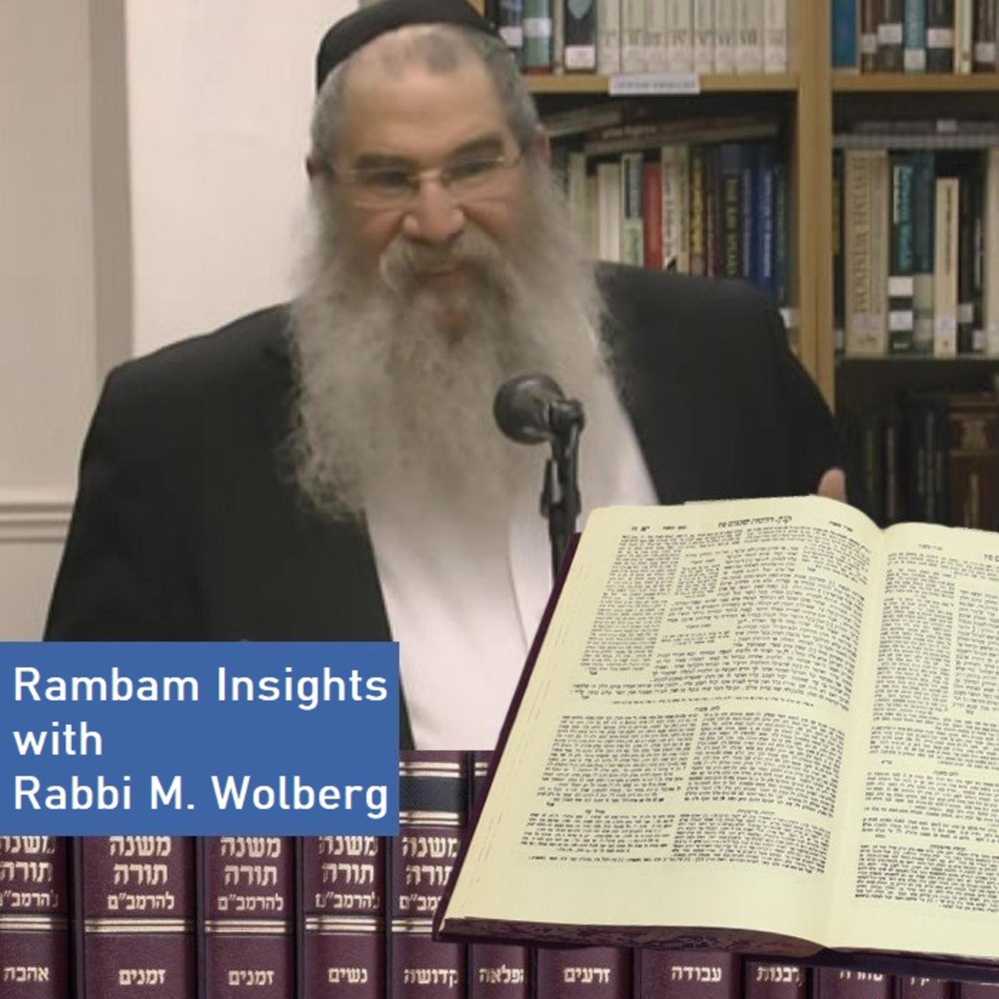 Rambam Insights with Rabbi Moshe Wolberg (podcast) - Rabbi Moshe ...