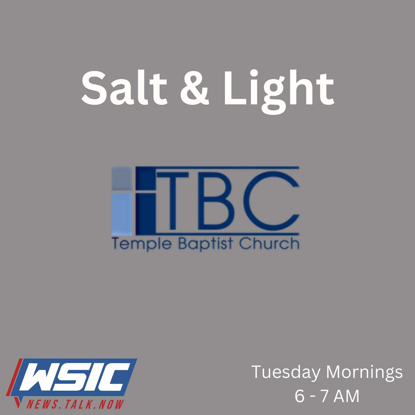 Salt and Light with Pastor Randy Mitchell with Brother Max Robinson ...