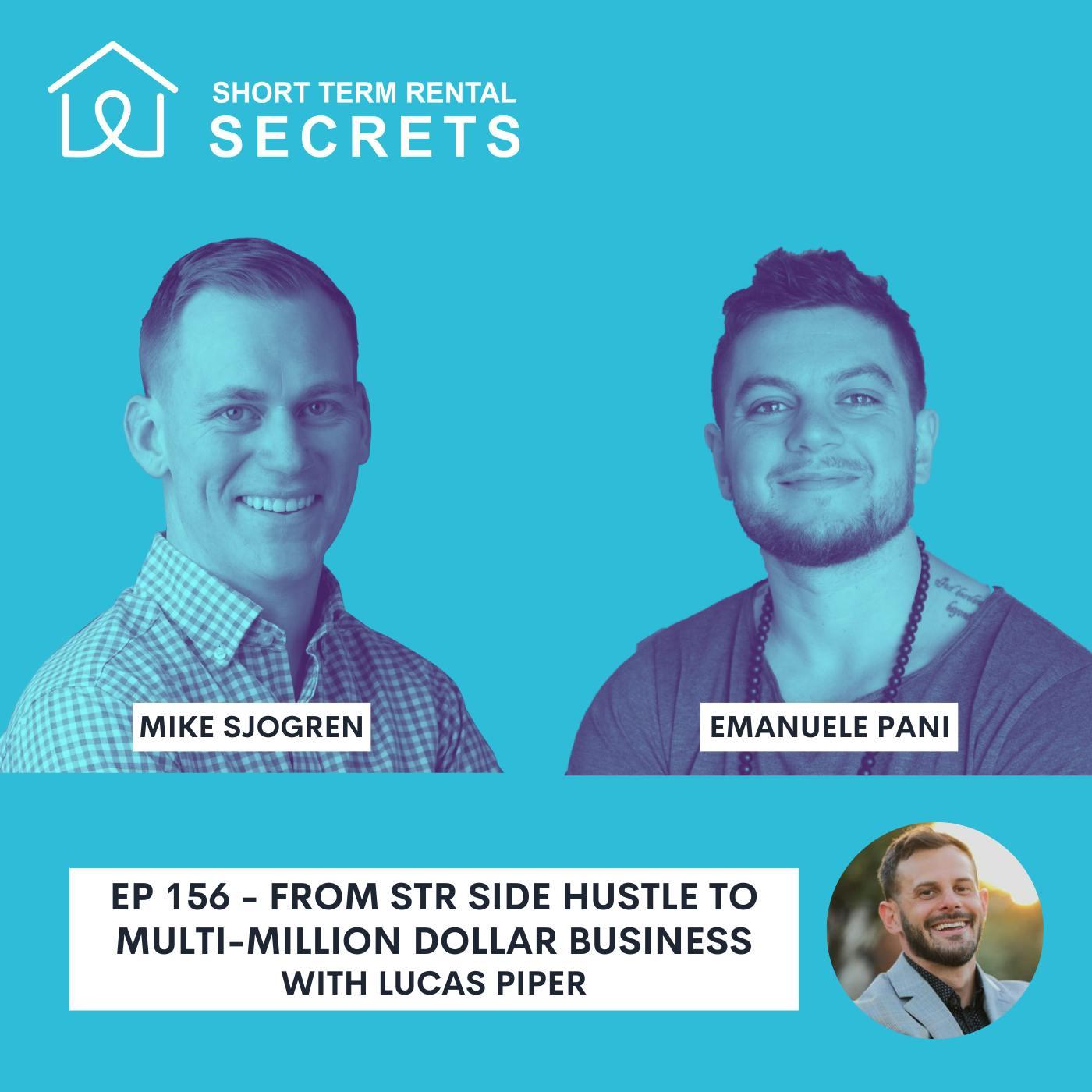 Ep 156 - From STR Side Hustle to Multi-million Dollar Business with ...