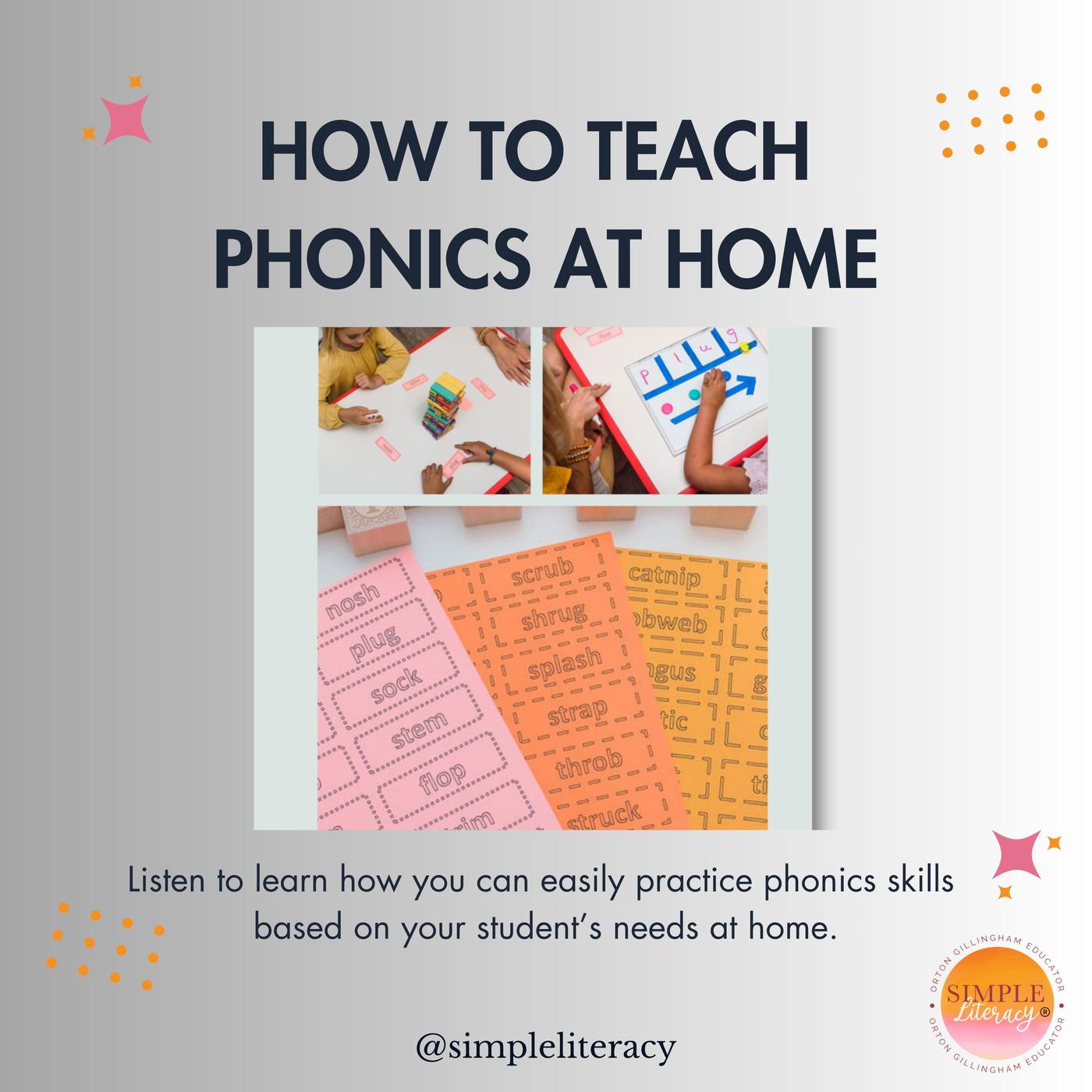 The tale of an Orton Gillingham Tutor - Simple Literacy's Beginnings ...