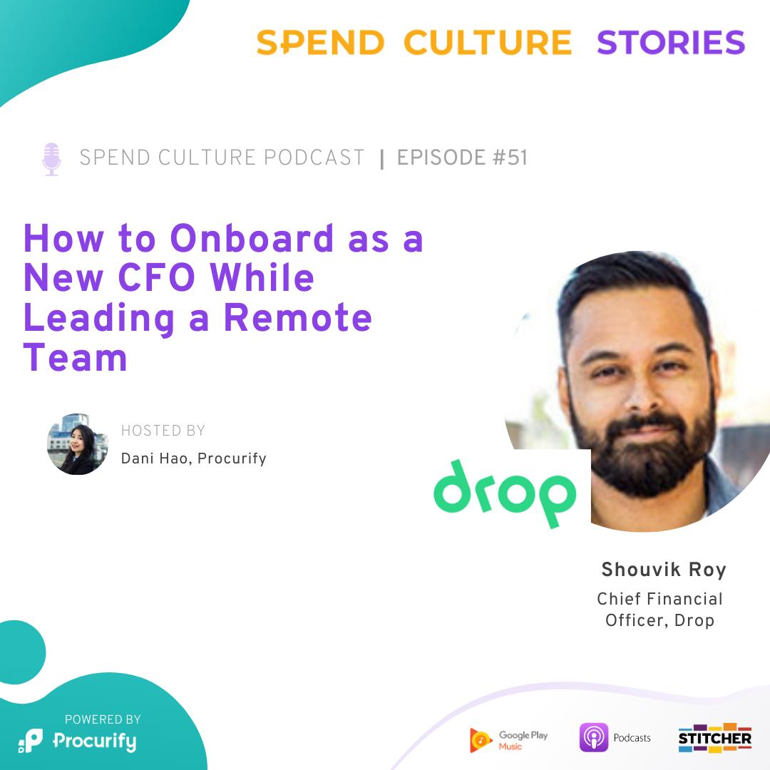 How to Onboard as a New CFO While Leading a Remote Team With Shouvik ...