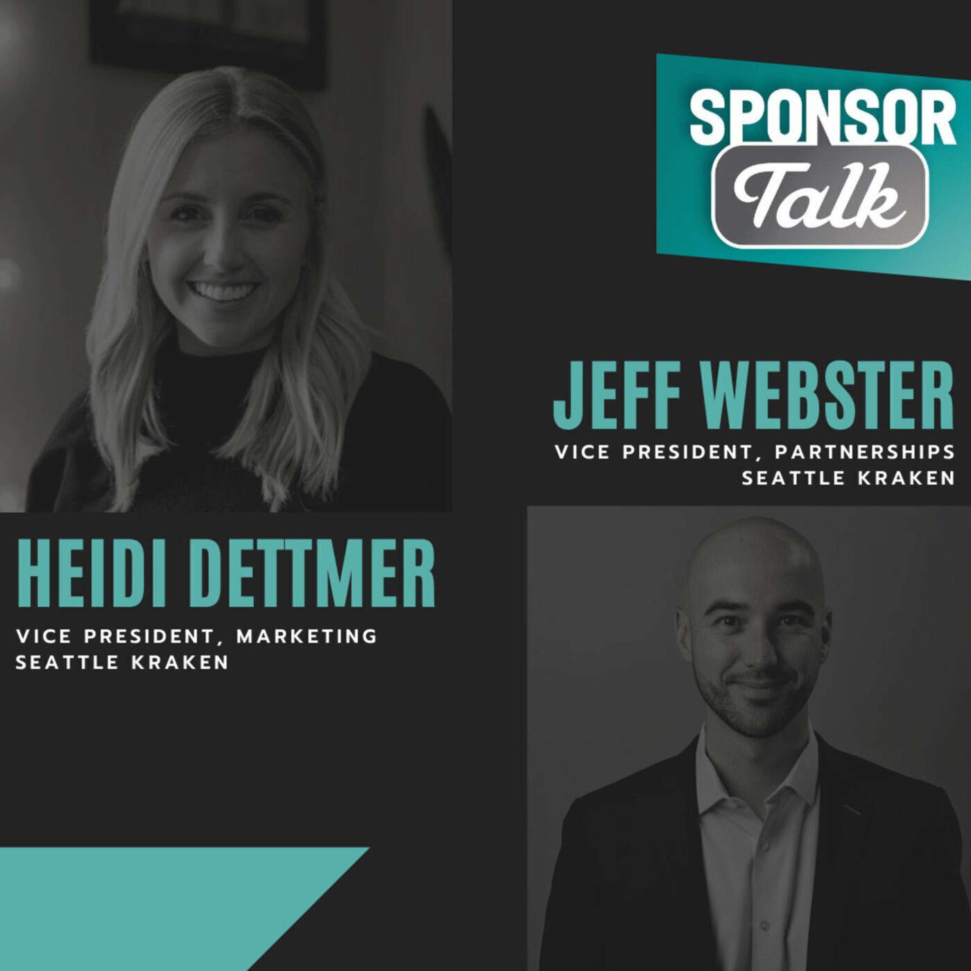 Heidi Dettmer (VP, Marketing) and Jeff Webster (VP, Partnerships) at ...