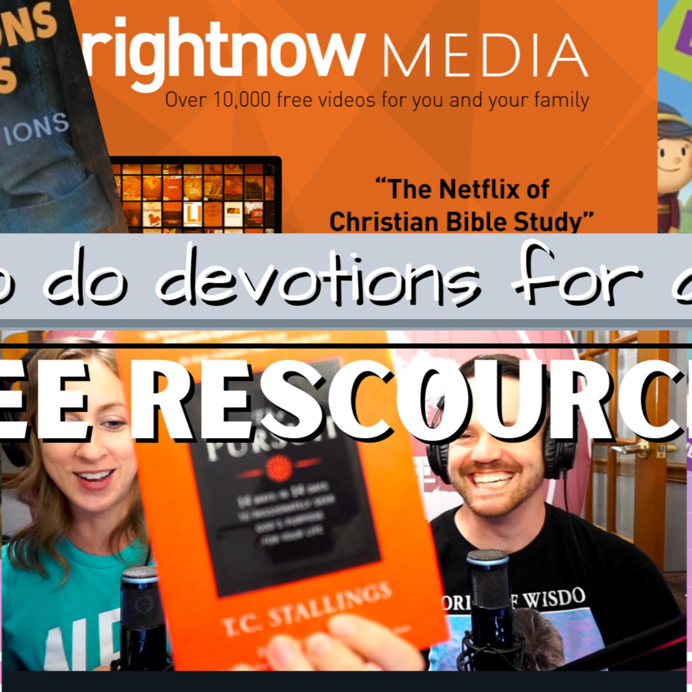 How to do devotions for all ages! Free Resources - Squeaky Tree Podcast ...