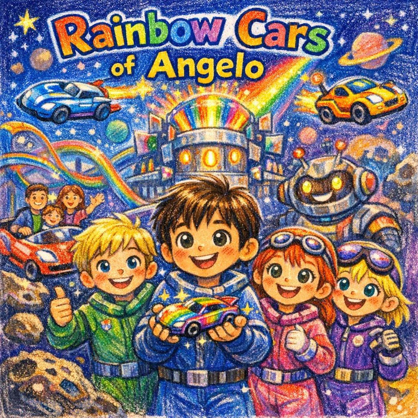 Rainbow Cars of Angelo - Stories for Kids – Bedtime tales for toddlers ...