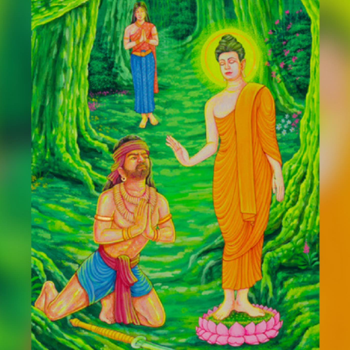 Gautam Buddha And Angulimala | गौतम बुद्ध और अंगुलीमाल | Buddha Story ...