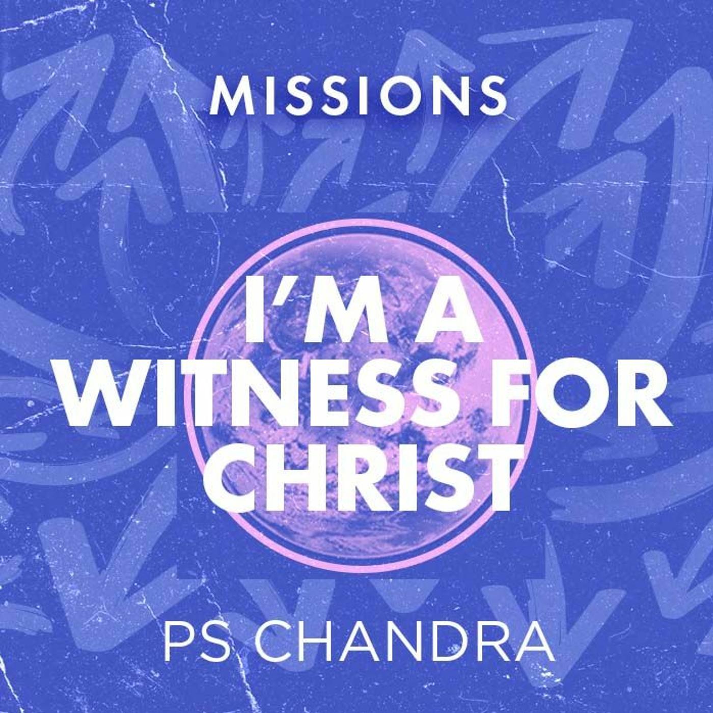 I am a Witness for Christ | Chandra Sekaran | FCC Online | Listen Notes