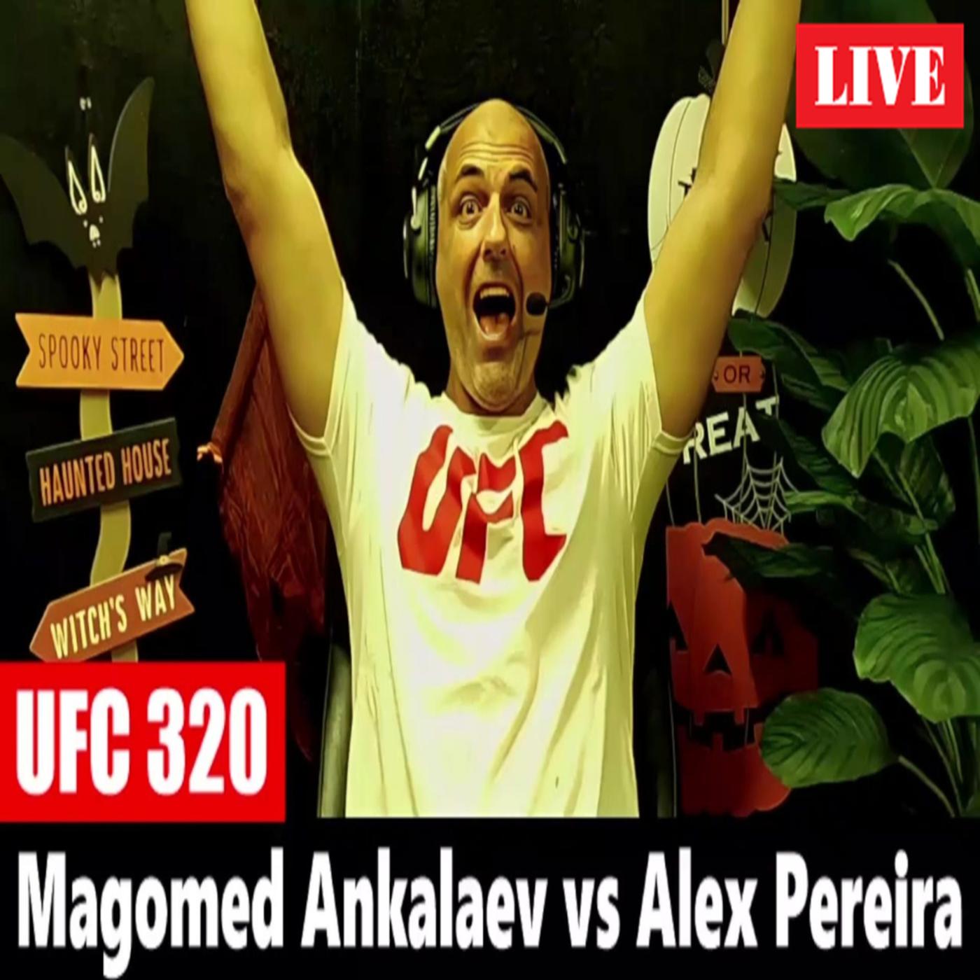 UFC 320: Magomed Ankalaev vs Alex Pereira FULL FIGHT REACTION | Listen ...