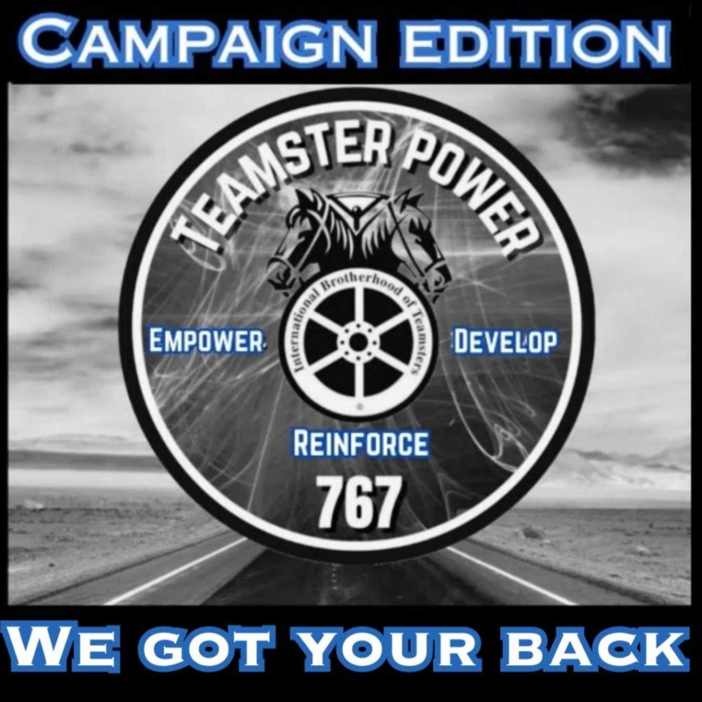 Teamster Power 767 Campaign Episode 12 with Jeff and Garfield | Listen ...