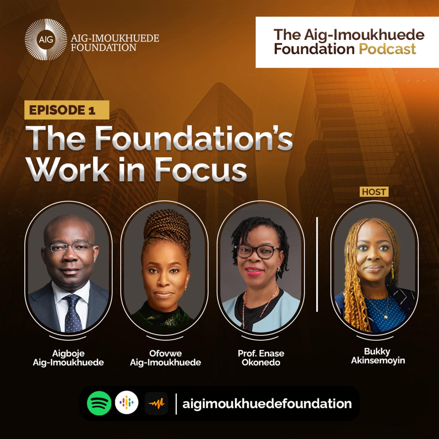 The Aig-Imoukhuede Foundation Podcast - The Aig-Imoukhuede Foundation ...