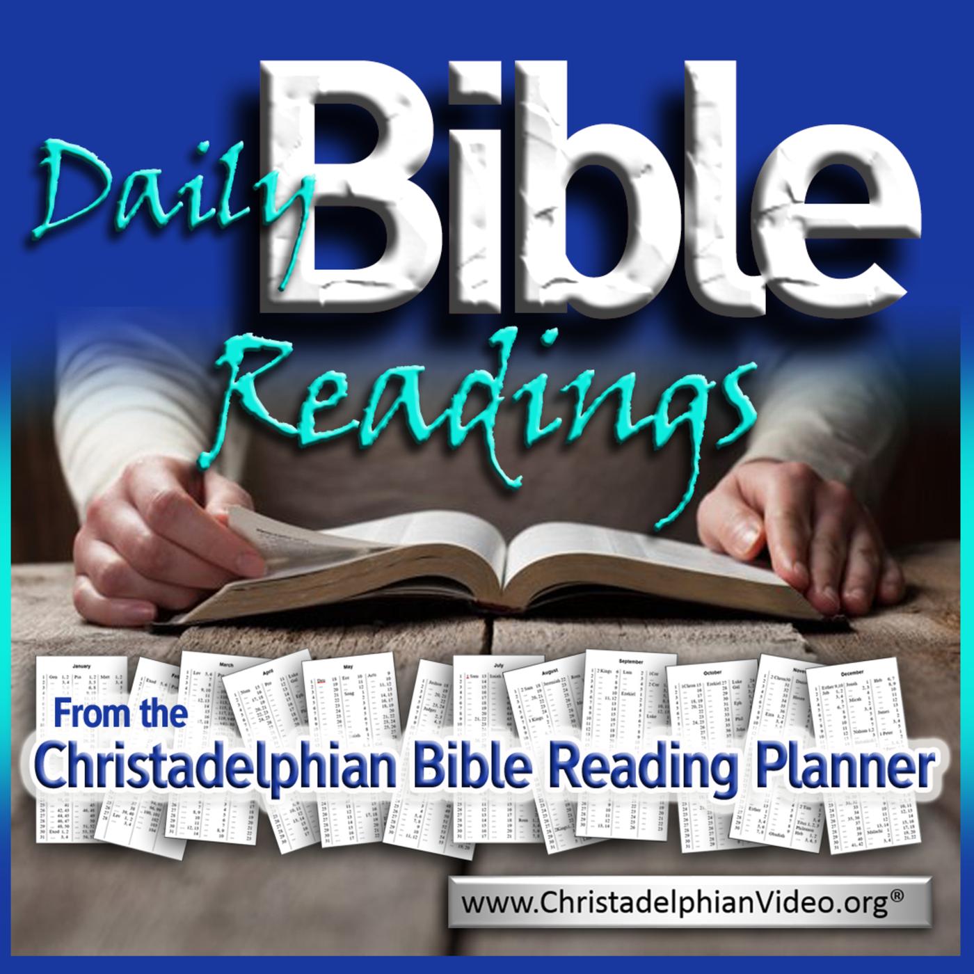 Daily Bible readings from the Christadelphian Reading plan 10th Nov ...