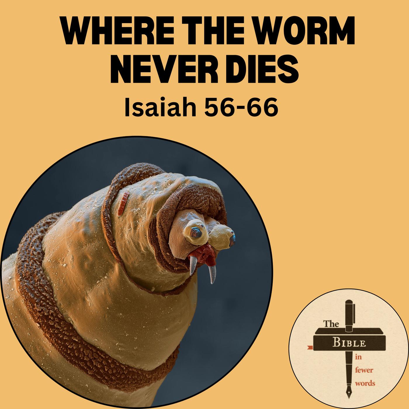 #187: Isaiah 56-66 | Where the worm never dies - The Bible in Fewer ...