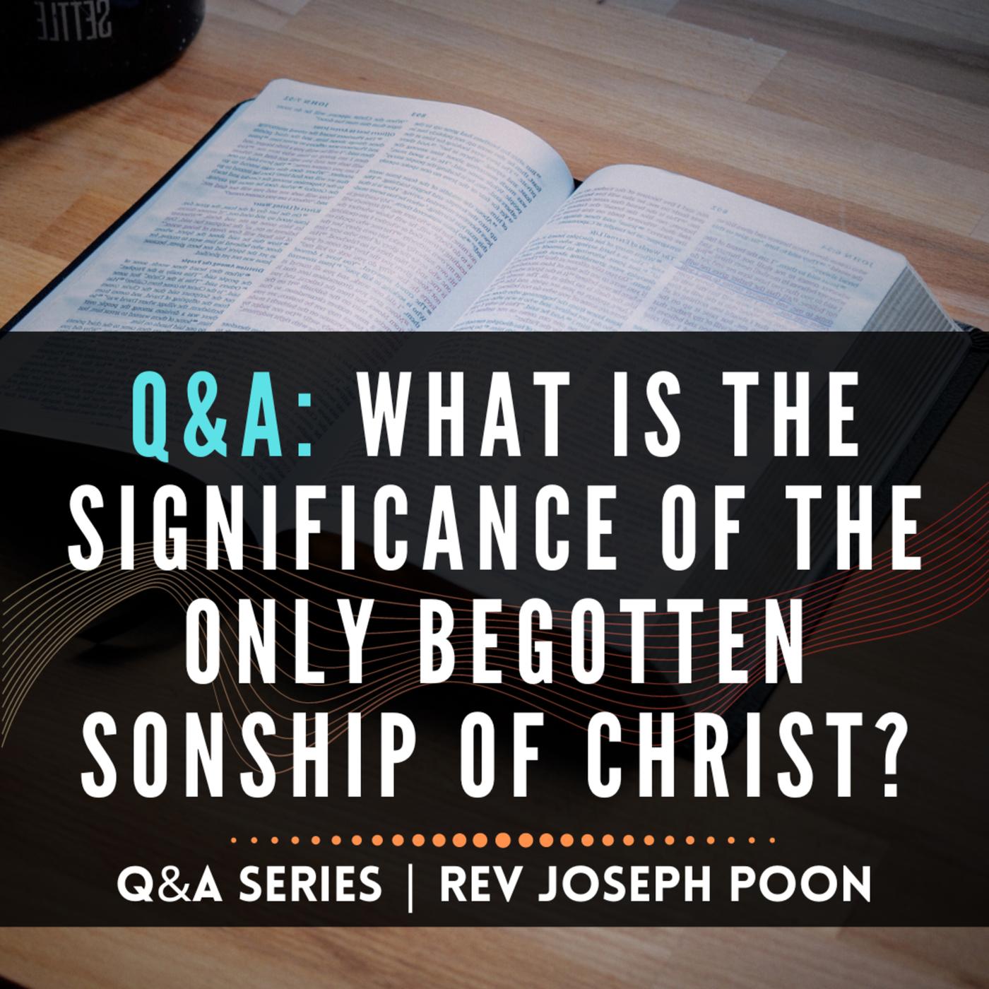 What Is The Significance Of The Only Begotten Sonship Of Christ ...